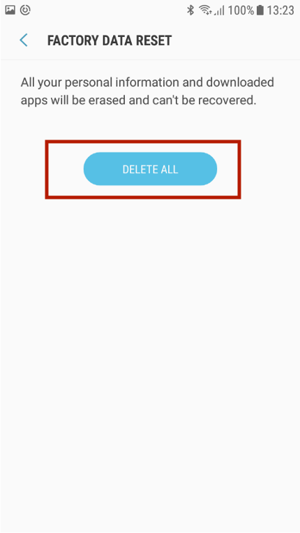 Troubleshooting - EVA Plus - Factory Reset - Liger MDM Enrollment